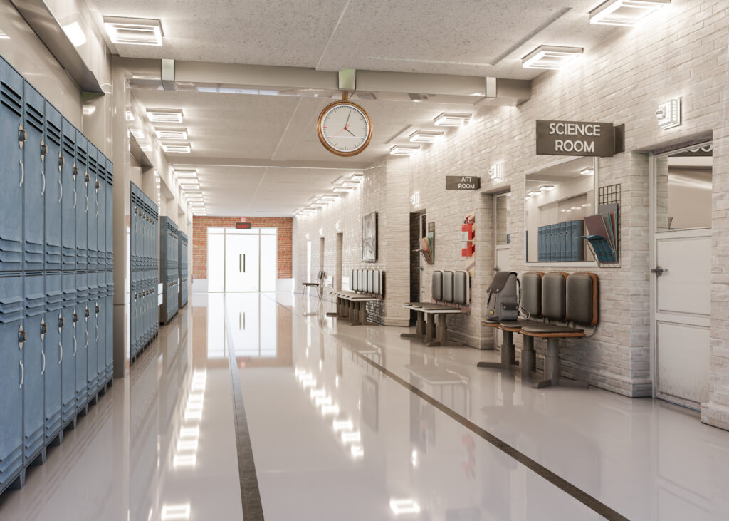 6 Reasons Why Epoxy Flooring Is Ideal For School Floors - Jersey Epoxy
